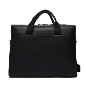 Calvin Klein Laptoptasche Calvin Klein Bold Ck Commuter LV04D3312G Schwarz