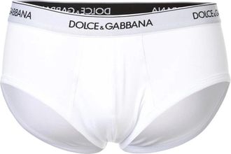 Dolce & Gabbana Baumwollslips - - Underwear - Herren - Wei&szlig; - 2XL
