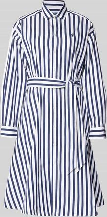 Polo Ralph Lauren Tailliertes Blusenkleid aus reiner Baumwolle