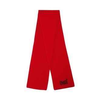 Chlo&eacute; Winter Scarves - unisex - Accessoires - Rouge - Taille: ONE Size