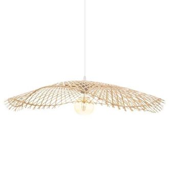 Atmosphera Atmosphera - Suspension Tess - bambou et métal - D75 cm