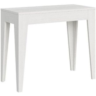 Itamoby Itamoby - Console extensible 90x42/198 cm Isotta Small Fr&ecirc;ne Blanc