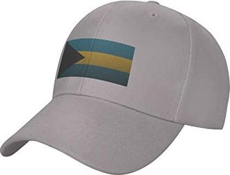 Generic Casquette De Sport Drapeau des Bahamas Snapback Hat Classic,Casual Casquette Trucker pour Randonn&eacute;e Sport Cyclisme