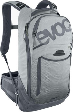 Evoc TRAIL PRO 10l Rucksack für Trailriding & Renneinsätze, Backpack (leichter Fahrradrucksack, LITESHIELD PLUS Rückenprotektor, 3l Trinkblasenfach, Größe: