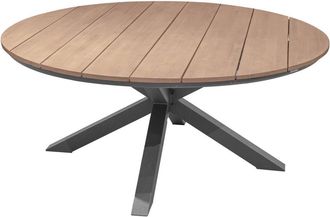 Hesperide Runder Gartentisch Oriengo Akazie & Graphit - 8-Sitzer - Akazie/Graphit