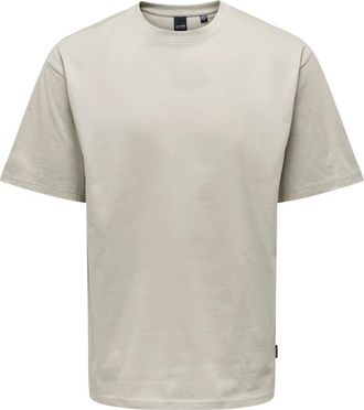 Only & Sons Onsfred T-Shirt - - Tops - Herren - Beige - L