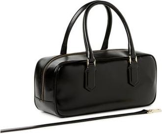 Saison 1865 Ericka Mini Leder - Schwarze Handtasche