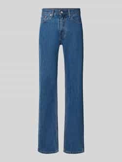 Levi's Straight Fit Jeans aus reiner Baumwolle Modell 505