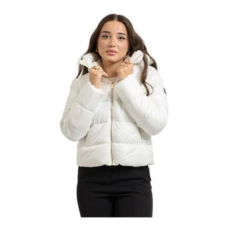 Yes-Zee YES Zee, Femme, Vestes, Blanc, Taille: 40 FR Veste dhiver