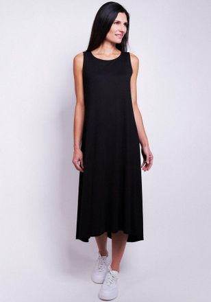 Seidel Moden Midikleid &auml;rmellos, aus Viskose - MADE IN GERMANY