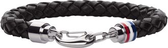 Tommy Hilfiger Jewelry Geflochtenes Lederarmband für Herren - Erhältlich aus Braune oder Schwarze Farbe