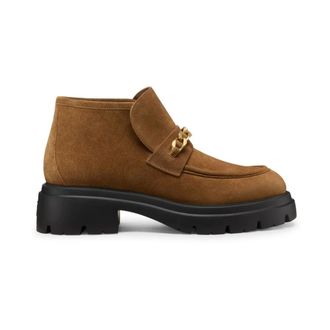 Stuart Weitzman Femme, Chaussures, Brun, Taille: 40 1/2 EU Soluxe Hudson Chukka