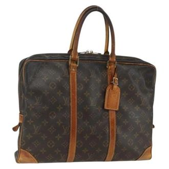 Louis Vuitton Pre-owned Canvas Weekend Bag - - Pre-owned - Damen - Braun - ONE SIZE