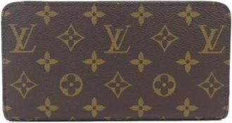 Louis Vuitton Portefeuille long Pre-owned (bi-pli) - Femme - Pre-owned - Brun - Taille: ONE Size