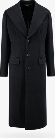 Dolce & Gabbana Virgin wool blend flared coat - DOLCE & GABBANA - gender_Man