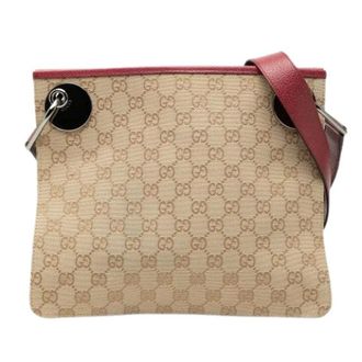 Gucci Pre-owned Canvas Crossbody Bag - - Pre-owned - Damen - Beige - ONE SIZE