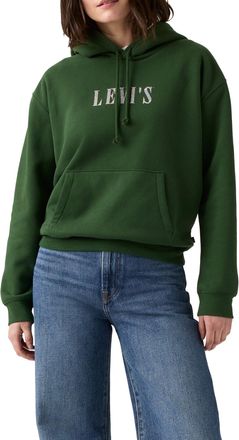Levi's Damen Graphic Everyday Kapuzenpullover, Hoodie Rhinestone Se, L