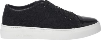 Baldinini Low-Top Sneaker - SNEAKER BALDININI - Gr. 37,5 (EU) - in Schwarz - f&uuml;r Damen
