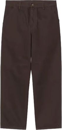 Carhartt Work in Progress Single Knee Pant Dearborn Canvas - - Trousers - Herren - Braun - M