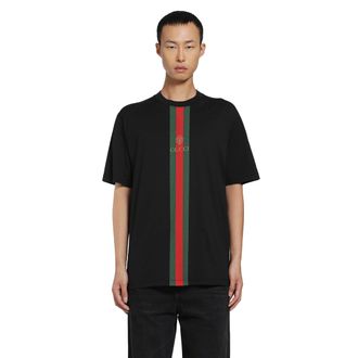 Gucci Cotton Jersey Short Sleeve T-shirt