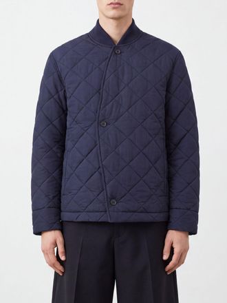 Jacquemus Doudoune crois&eacute;e en polyester avec col bomber et fermeture lat&eacute;rale