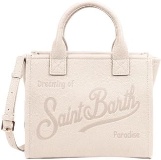 MC2 Saint Barth Crossbody Bags - Bags Avorio Grain Leather Sb 10 - Gr. unisize - in Beige - für Damen