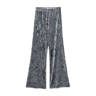 Forte_Forte Damen, Hosen, Grau, SGröße