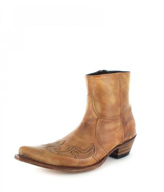 Sendra Boots 7783 Olimpia 023 Stiefelette für Damen und Herren Braun Westernstiefelette, Groesse:39