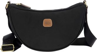 Bric's Umh&auml;ngetasche X-Bag Halfmoon Bag Black schwarz