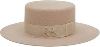 Ruslan Baginskiy Canotier - Femme - Accessoires - Beige - Taille: L