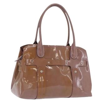 Ferragamo Sac &agrave; main en cuir Pre-owned - Femme - Pre-owned - Brun - Taille: ONE Size