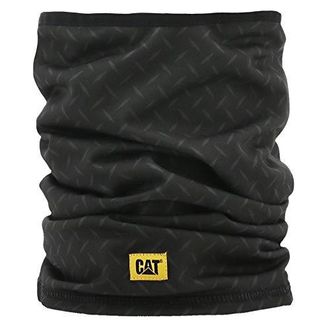 CAT Caterpillar Mens Fleece Neck Warmer, Diamond Plate, One
