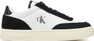 Calvin Klein Jeans Sneakers Classic Cupsole Mix In YW0YW01767 Weiß