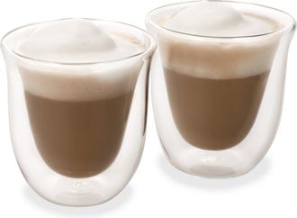 La Cafetière Cappuccino-Gläser, doppelwandig, 2er-Set