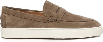 Tod's Homme, Chaussures, Brun, Taille: 45 EU Mocassin Plat Chaussures
