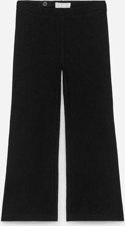 Arket Ausgestellte Gerippte Leggings -Schwarz