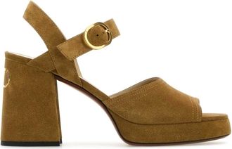 Valentino Garavani Femme, Chaussures, Jaune, Taille: 41 EU Sandales VLogo Signature