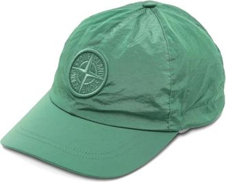 Stone Island Homme, Accessoires, Vert, Taille: L Casquette de baseball avec logo