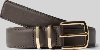 HUGO BOSS G&uuml;rtel aus echtem Rindsleder Modell Plum-ML_Sz30