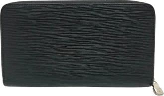 Louis Vuitton Portefeuille long vintage doccasion (bi-pli) - Femme - Pre-owned - Noir - Taille: ONE Size