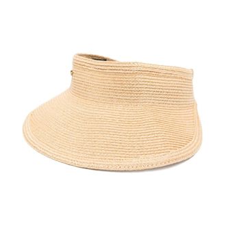 Borsalino Femme, Accessoires, Jaune, Taille: ONE Size Chapeau avec application logo