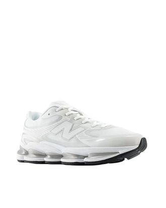 New Balance Unisex Trainers U2000 White-Silver Metallic White/silver Sneaker