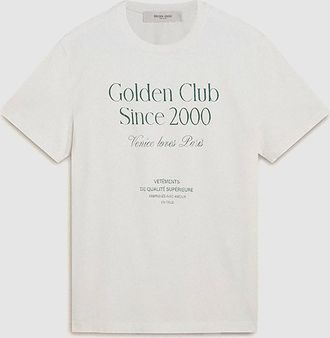 Golden Goose Tee-shirt Homme Golden Artic Wolf