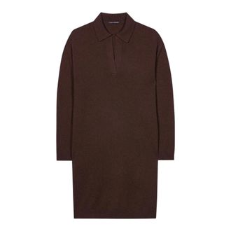 Luisa Cerano Femme, Robes, Brun, Taille: 38 FR Robe Pull en Tricot