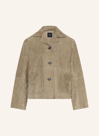 Max Mara Weekend Max Mara Lederjacke Palchi gruen