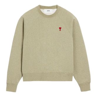 Ami Femme, Sweatshirts et sweats &agrave; capuche, Beige, Taille: 46 FR SweaT-shirt Ami de Coeur