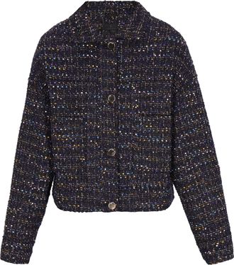 Dreimaster Dreimaster Jacke Frauen Lila Mehrfarbig