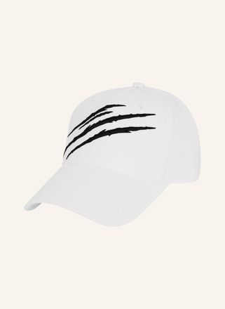 Plein Sport Plein Sport Baseballkappe Scratch weiss