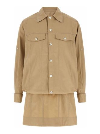 Loewe Knielanges Kleid - Beige