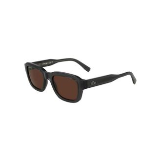 Lacoste Homme, Accessoires, Gris, Taille: ONE Size Lunettes de soleil en ac&eacute;tate avec protection UV